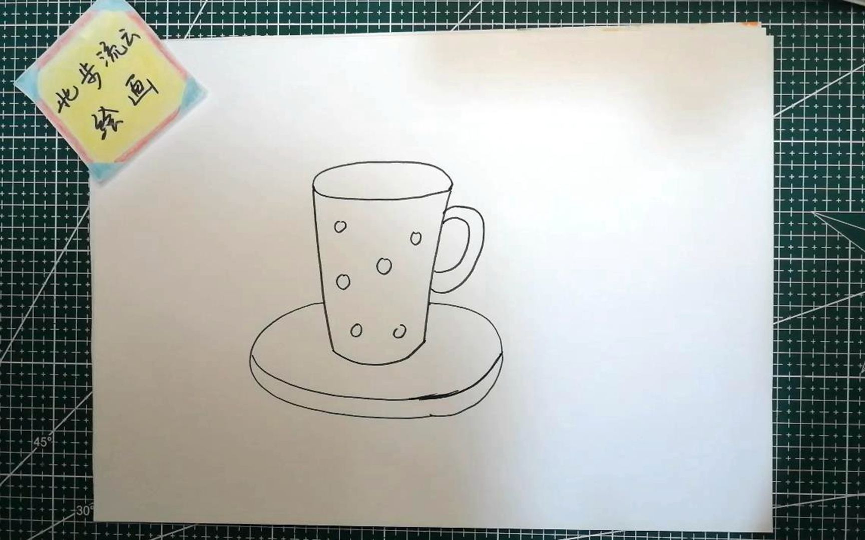 儿童简笔画素材:杯子,幼儿儿童绘画教程