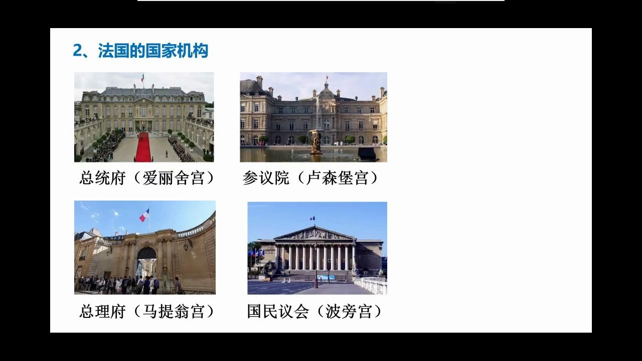法国半总统半议会制