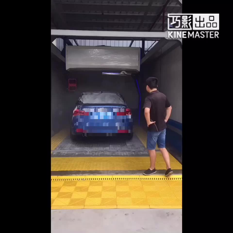 全自动洗车机是靠什么来洗车的,无接触洗车机代替人工省时省力