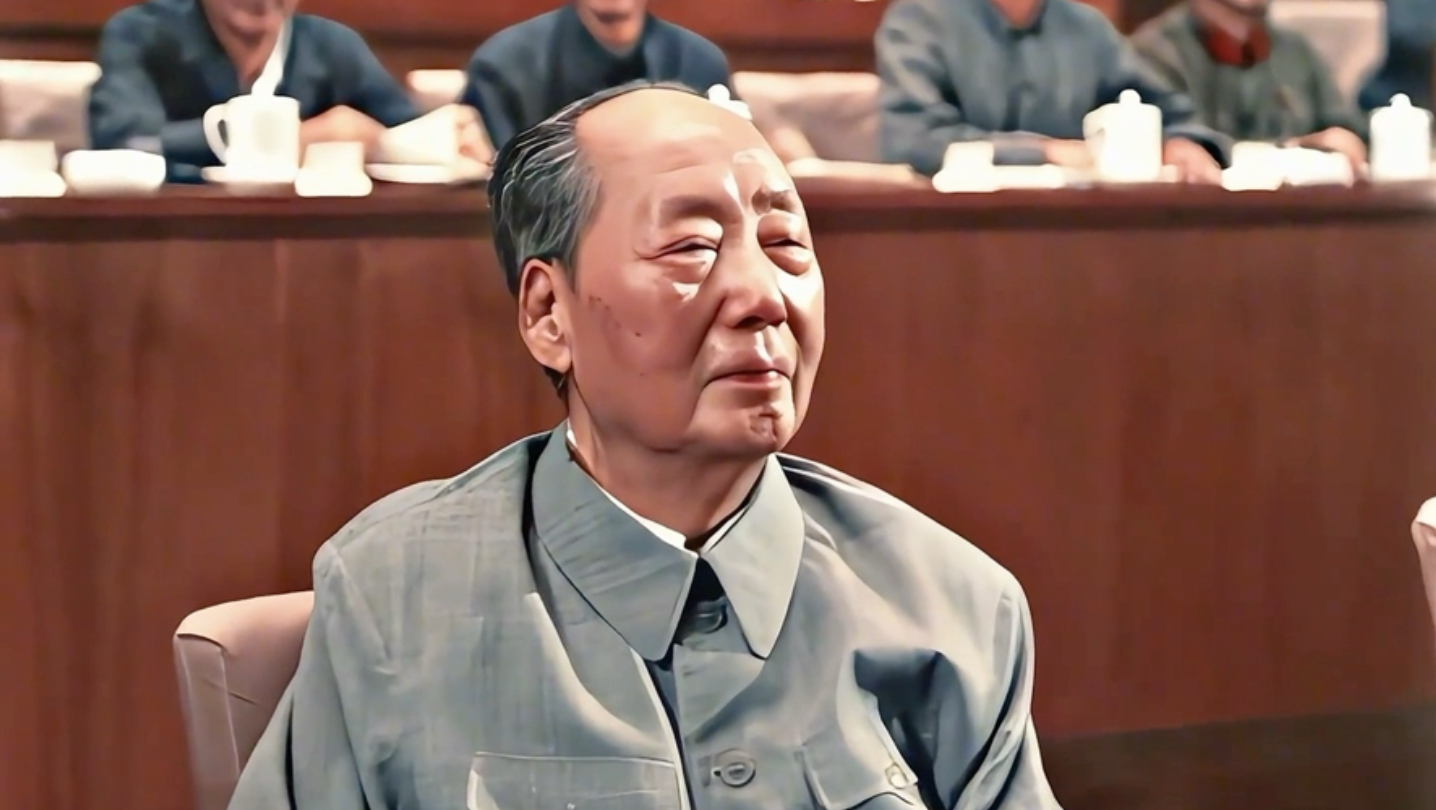 1973年毛主席在第十次全国代表大会上的真实影像