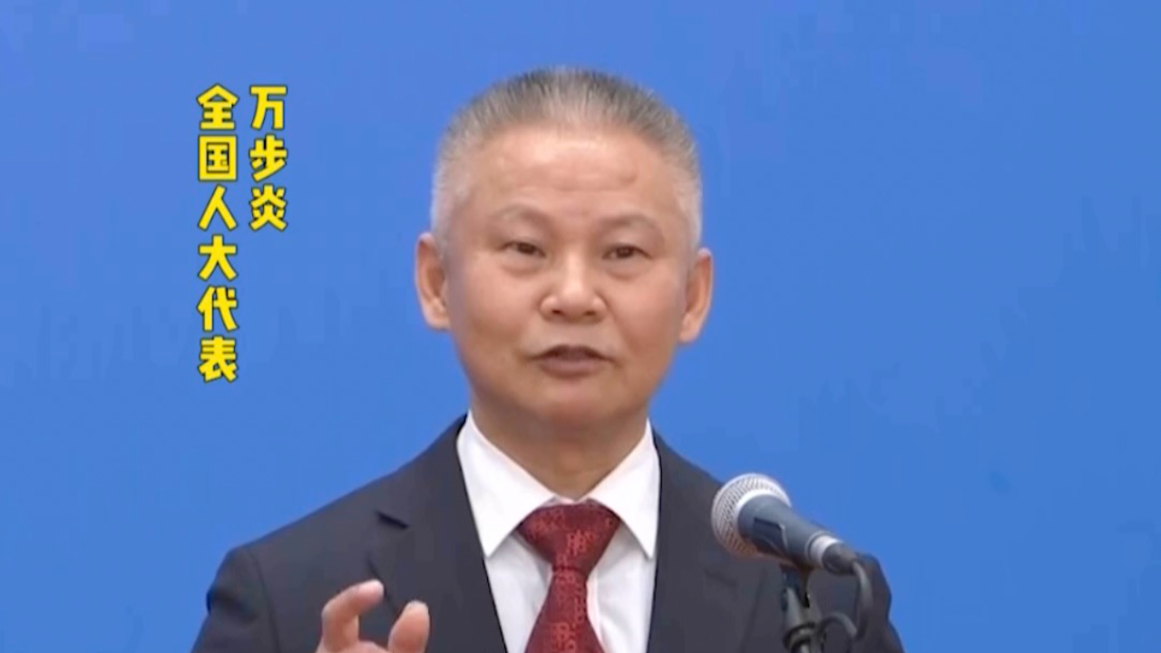 全国人大代表万步炎:别人能做到的,我们一定能做到!