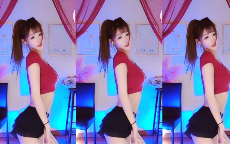 主播一字马兼加特林舞