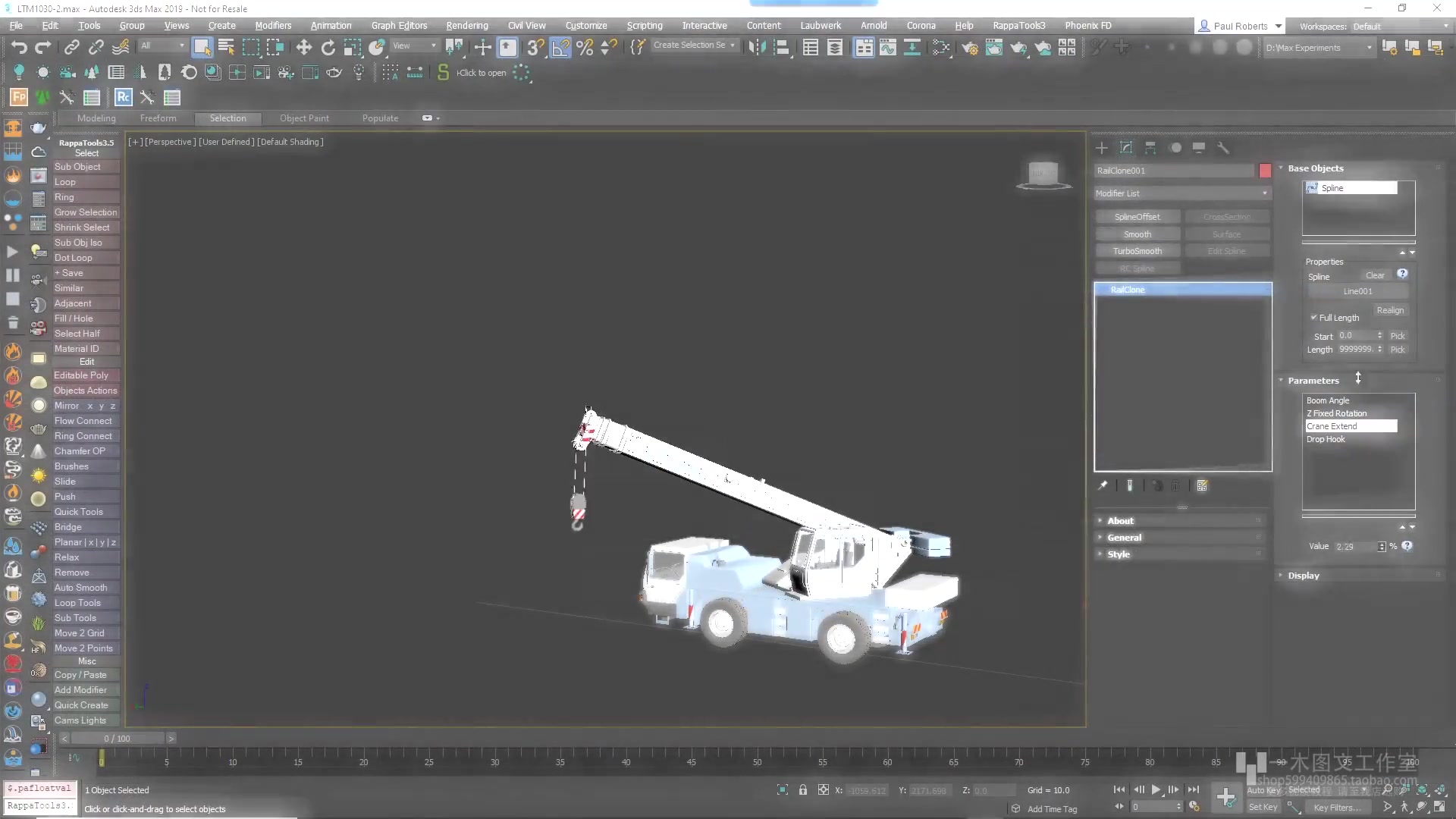 3ds max 参数化建模插件 RailClone 4 新功能