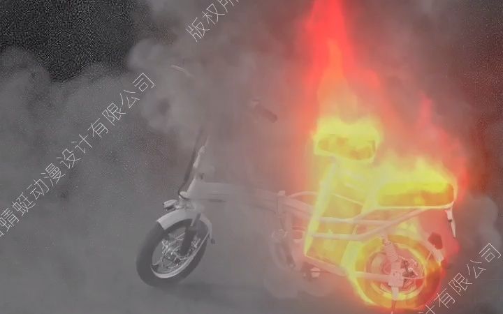 电动车起火,3秒吞噬电梯间!8月1日起正式施行!高层楼道内禁止停放...