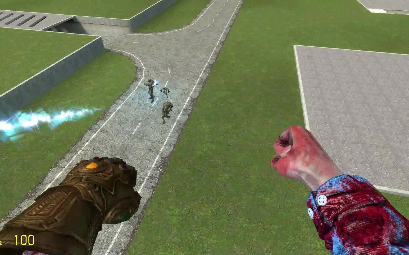 DD《gmod》灭霸的无限手套mod介绍(内有复联3剧透请谨慎的观看)