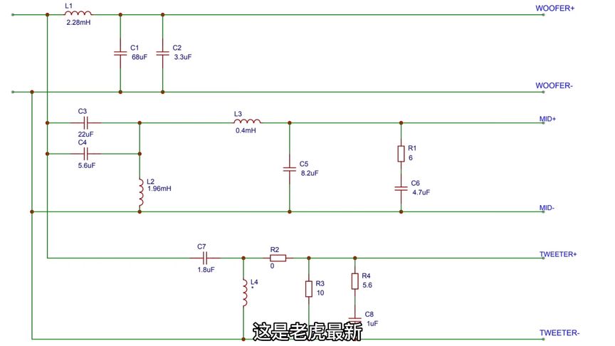 制作三分频音箱必看:轻松搞定三分频器设计#发烧hifi #音响发烧友