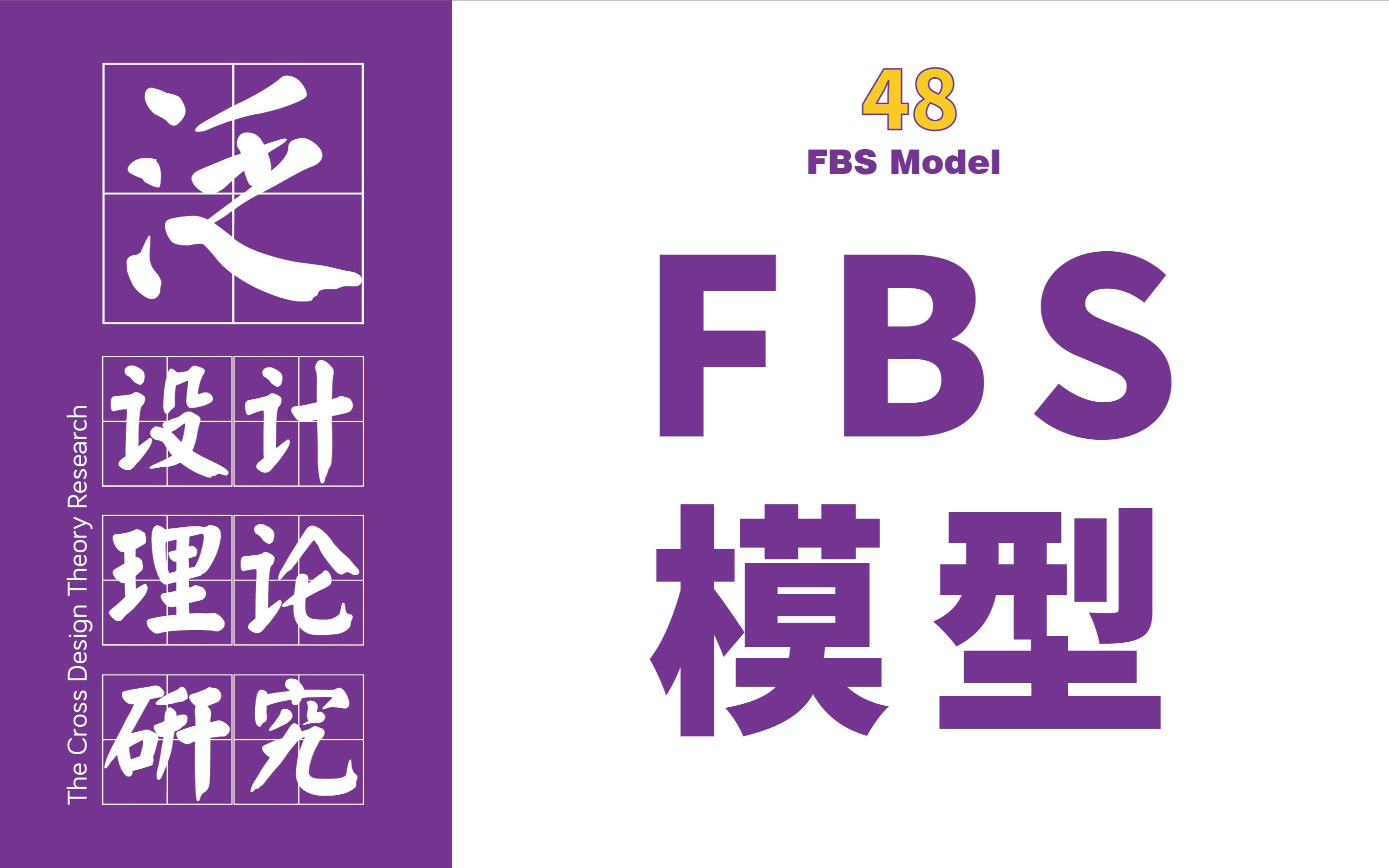 泛设计理论48:FBS模型