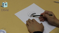 立体绘画教程之立体的圆洞,生动逼真,你想学吗?