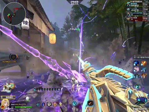 逆战卡移速通关僵尸猎场。游戏逆战