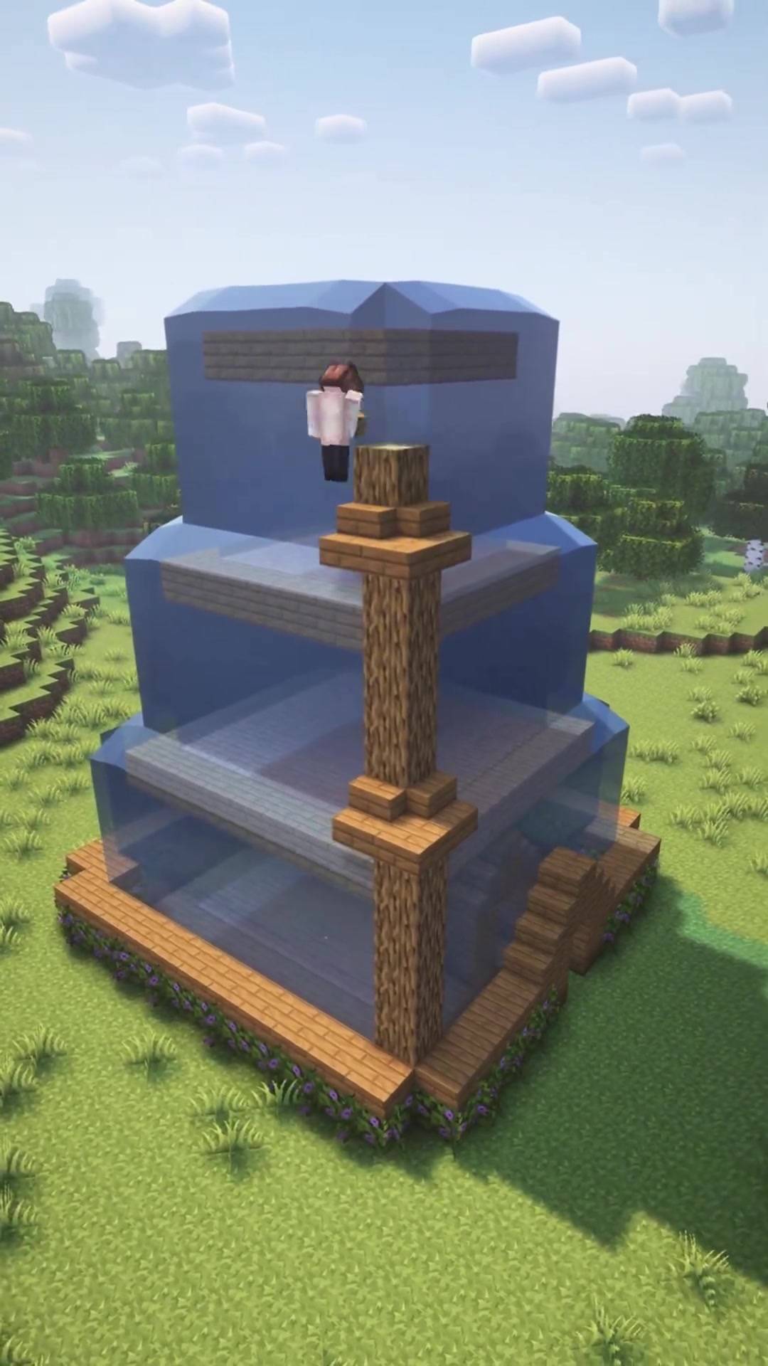 我的世界水中生存小屋