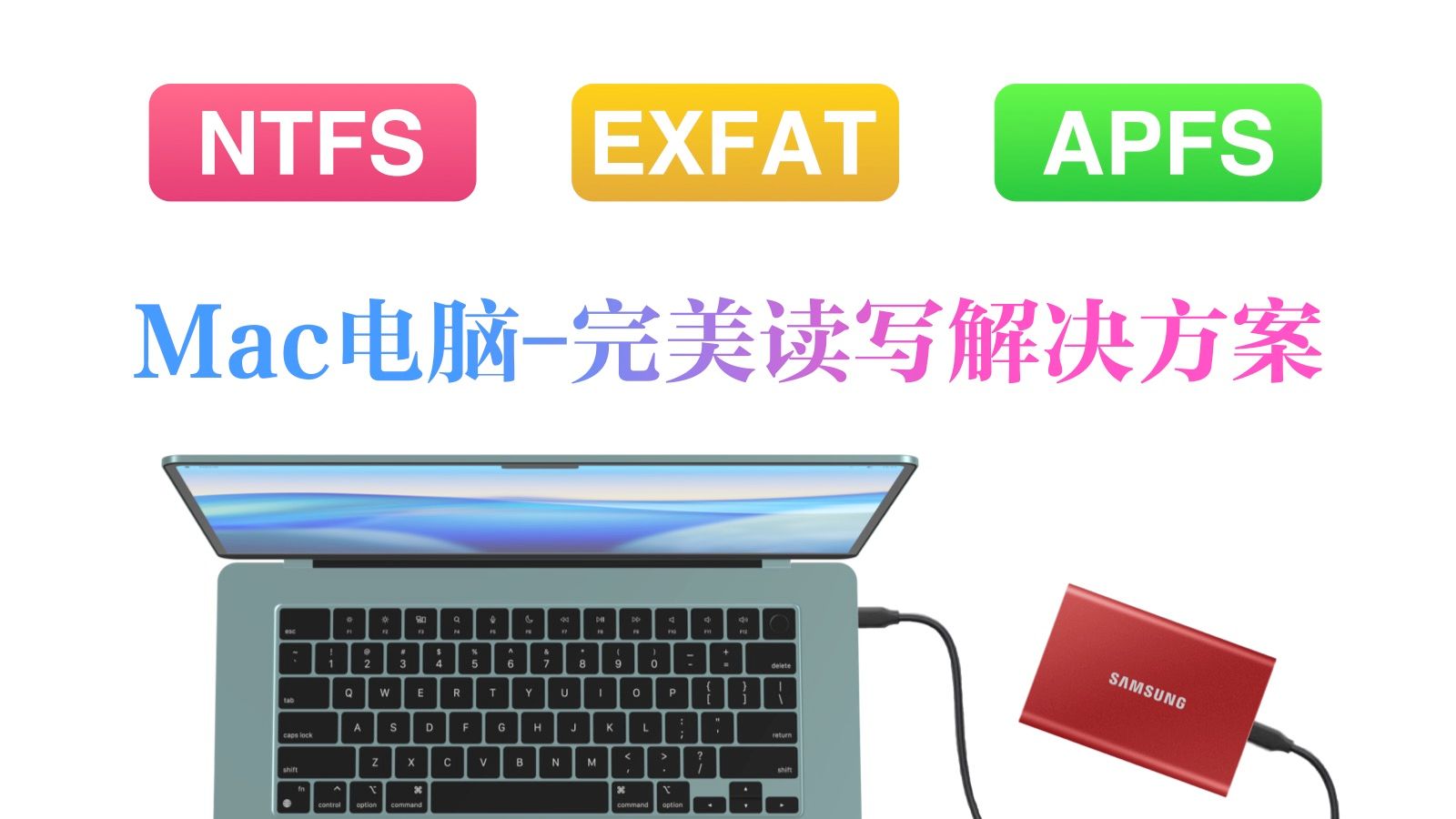 ...完美Mac电脑移动外接硬盘读写方案,APFS/NTFS/EXFAT选什么格式...