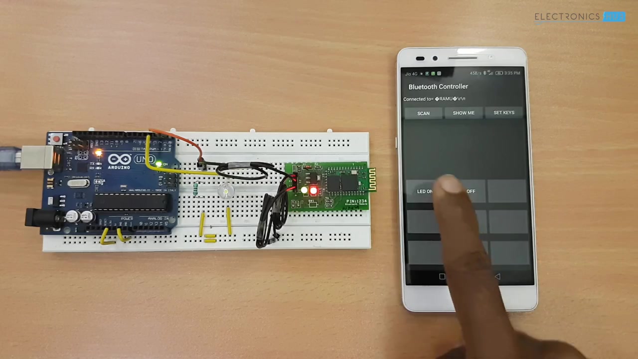 Arduino用蓝牙控制手机(中)How to Connect Arduino Uno to Android via ...