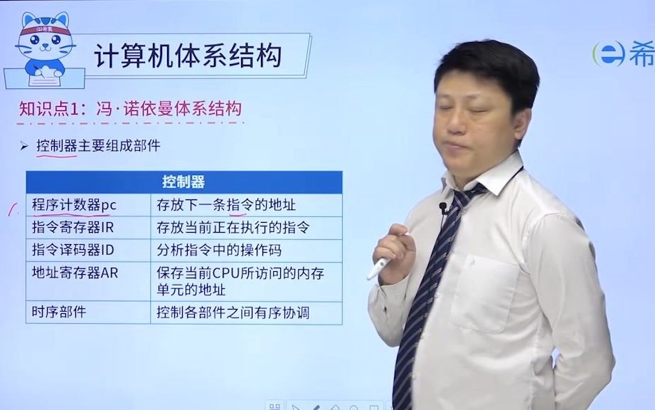 2022软考中级《网络工程师》精讲课程-1.2计算机体系结构01冯·...