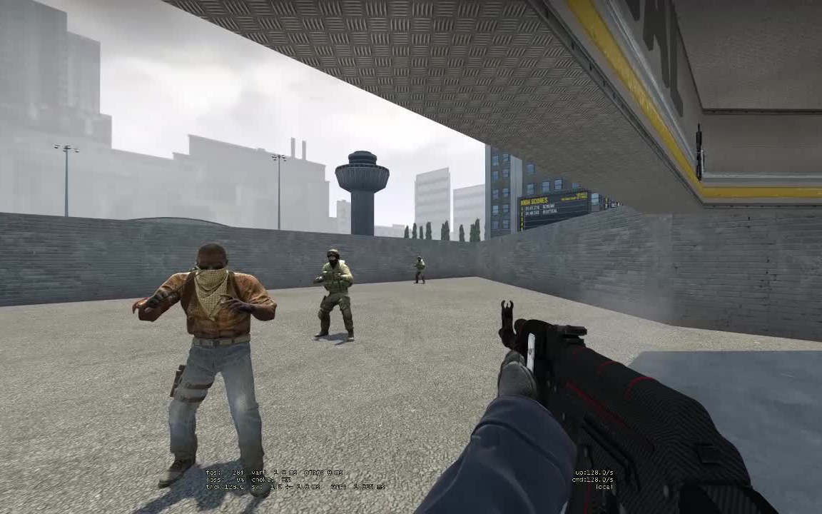 尝试无准星打AimBotz