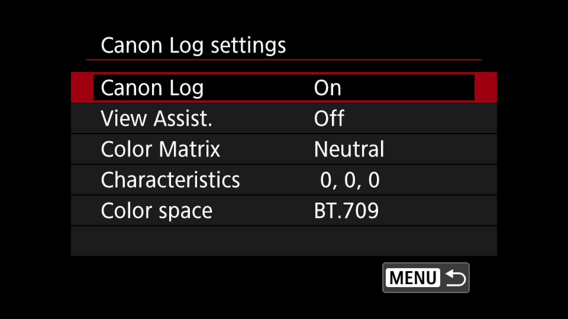 佳能EOS R6 的视频功能