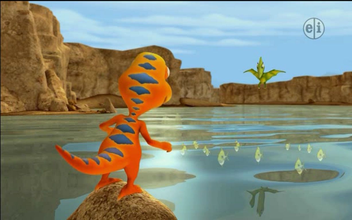 恐龙列车第一季:Valley of the Stygimolochs - Tiny Loves Fish