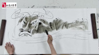 国画十二生肖:写意水牛的画法,简单几笔,就能画好,入门课程!