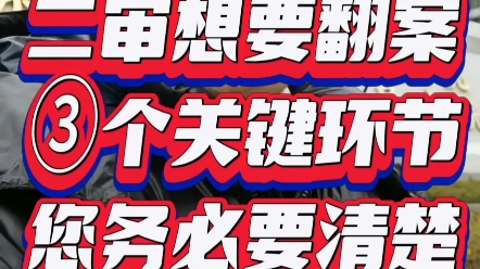 二审开庭做好三个环节,有效提高案件胜诉几率