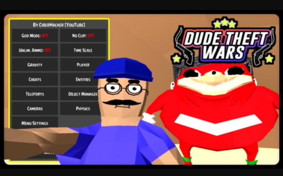 搬运YouTube(Ciber Hacker)沙盒模拟器:盗贼战争(沙雕模拟器)0.9.0.9...