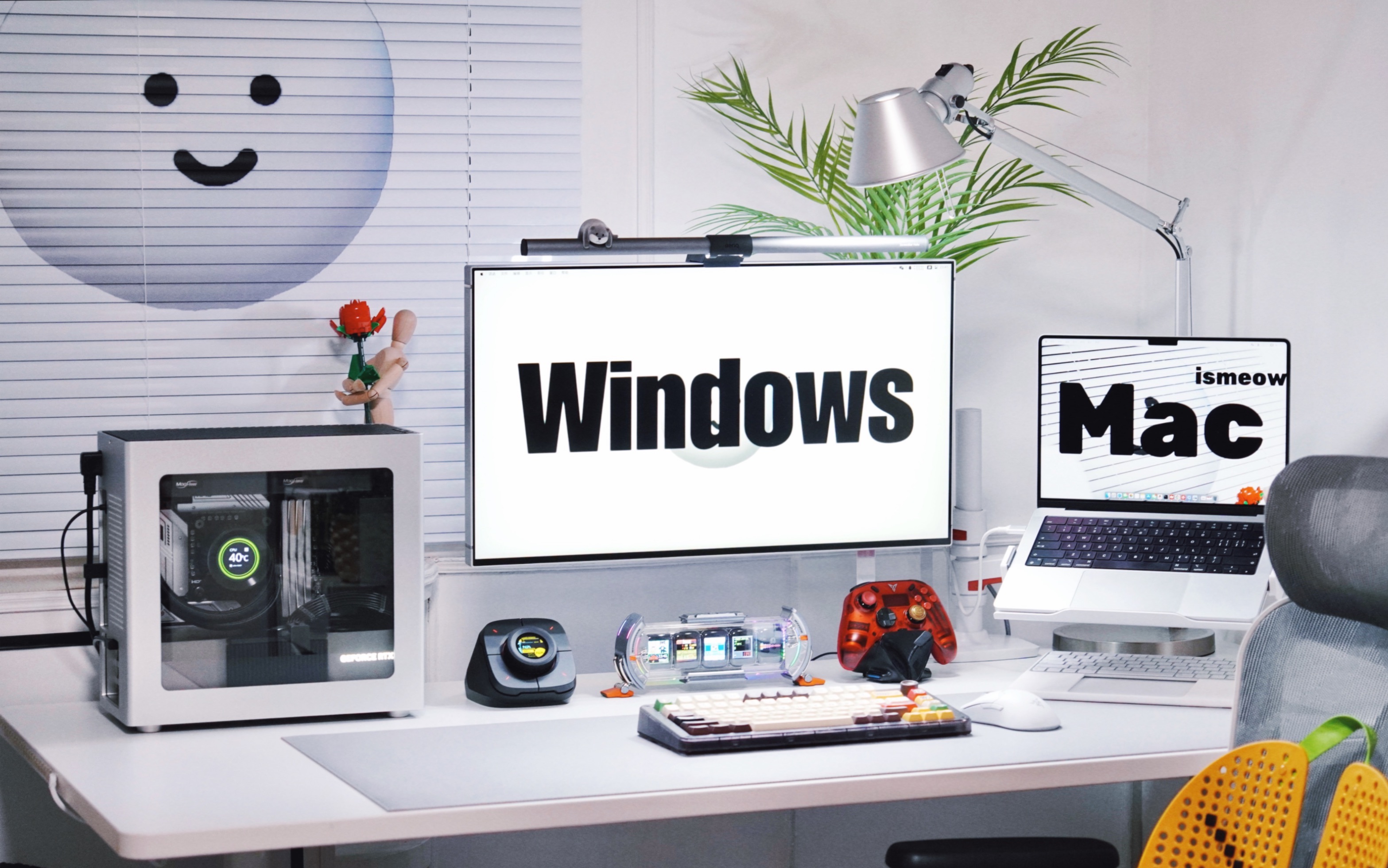 MacBookPro+4090|生产力+游戏|Mac Windows双系统桌面分享|一套...
