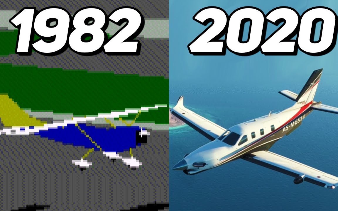 微软飞行模拟器进化史1982-2020