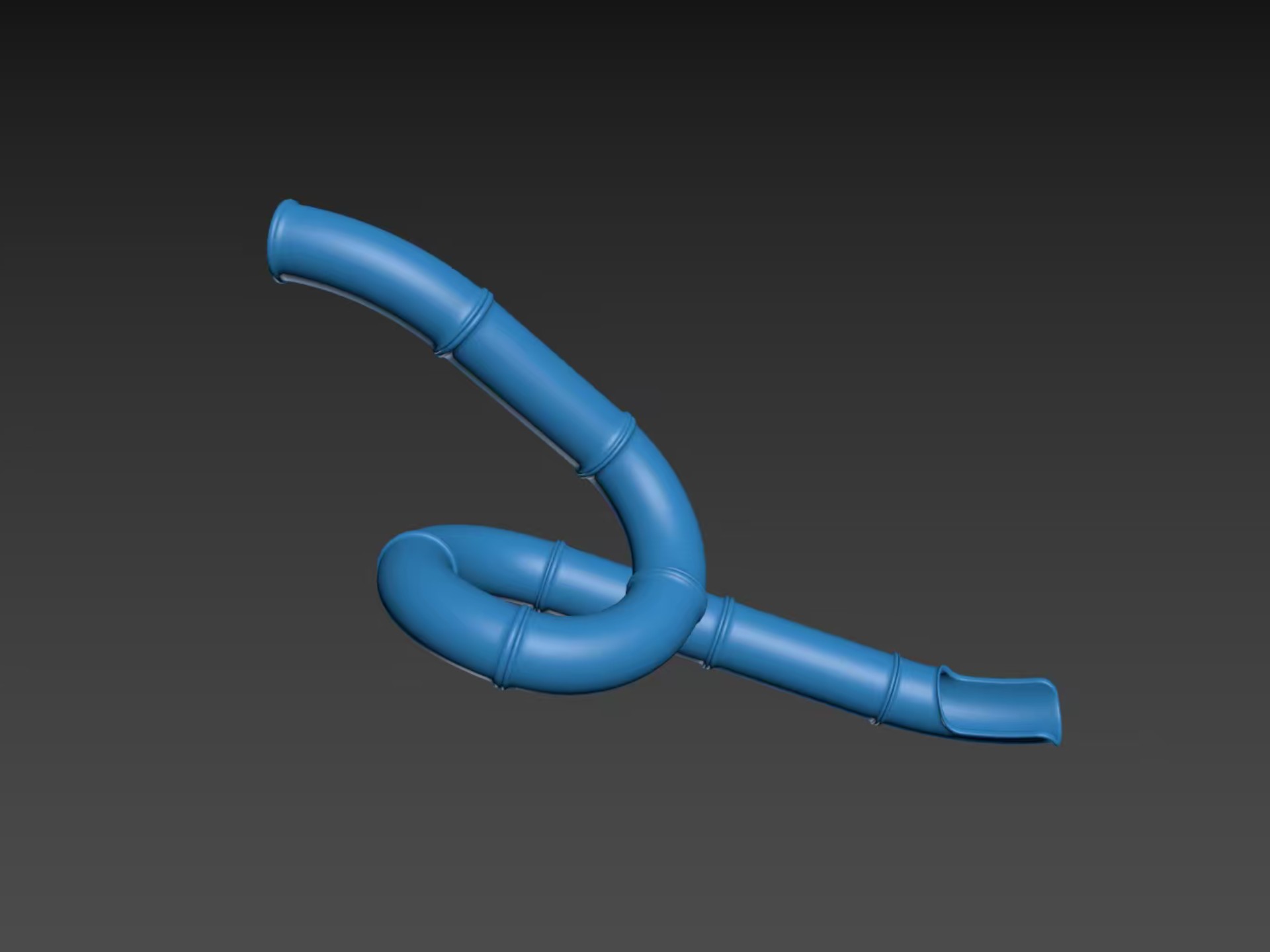 3dmax建模&如何制作一个儿童滑滑梯