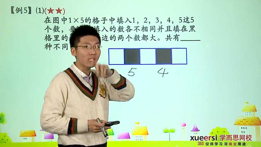 (5)排列组合综合应用(一)--四年级奥数47讲