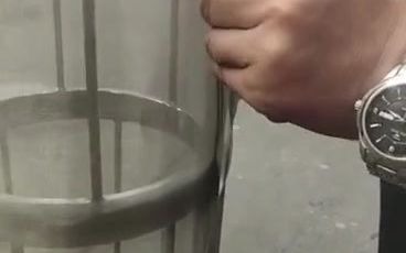 气流筛网笼装网视频