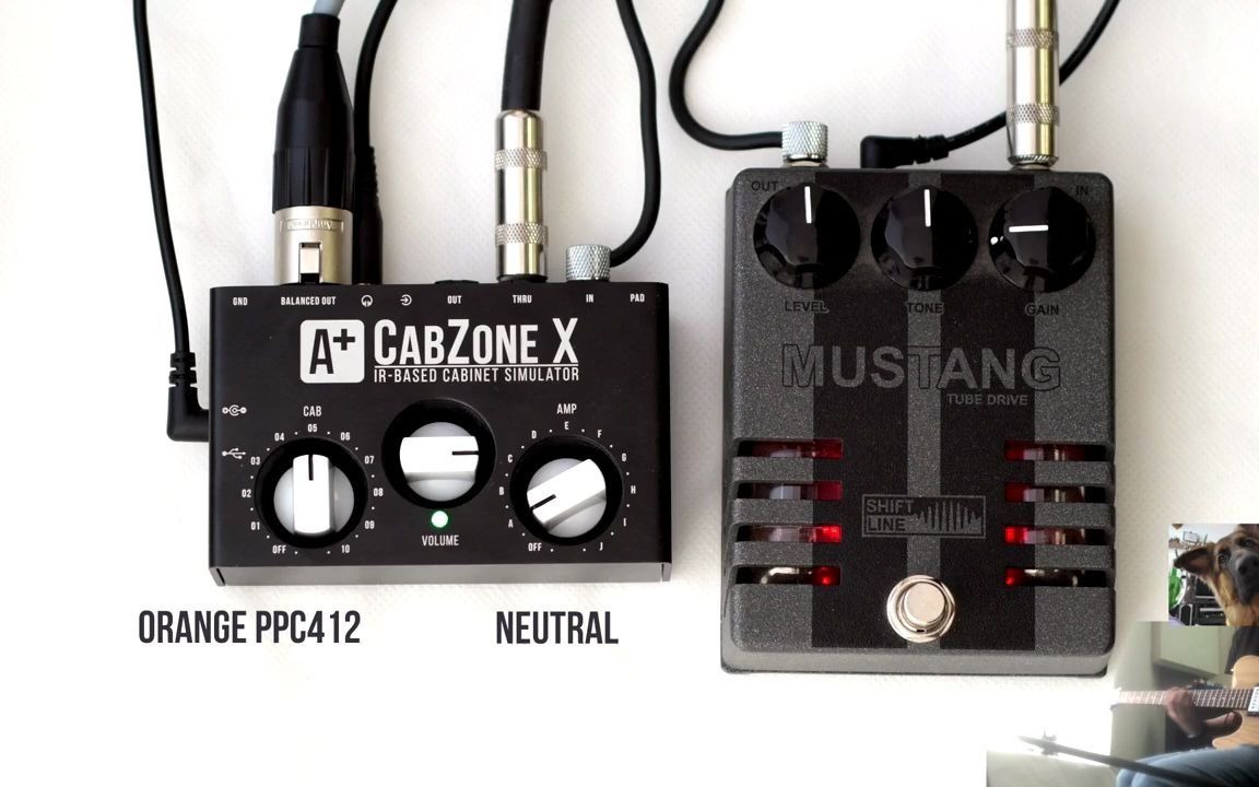 ...Line - CABZONE X 便携式 前级模拟 箱体模拟器 DI 单块效果器演示