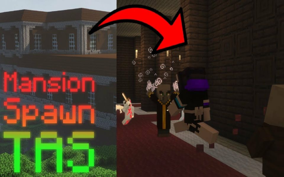 【TAS/DefaultBTW】我的世界,但是出生在林地府邸里