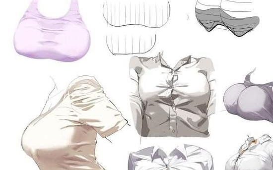 【漫画基础】为什么画不好衣服褶皱?因为不了解这些呀!