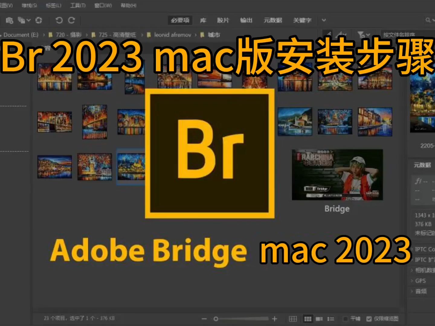 Bridge(Br2023)mac版软件下载(Br2023)mac版详细安装教程
