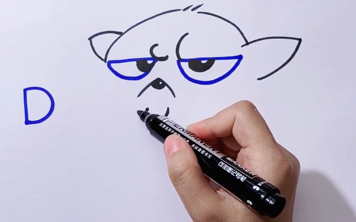 【简笔画】如何画一只可爱的狗