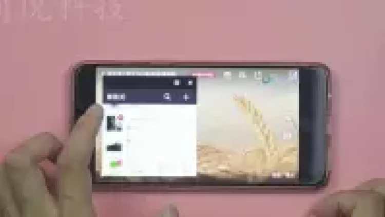 1分钟教您如何用手机全屏看电视也能微信聊天