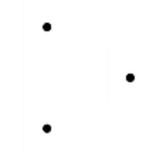 三点之间什么最短 