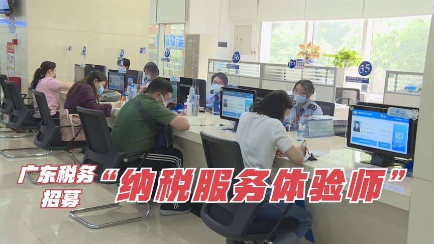 广东税务招募“纳税服务体验师”体验纳税服务