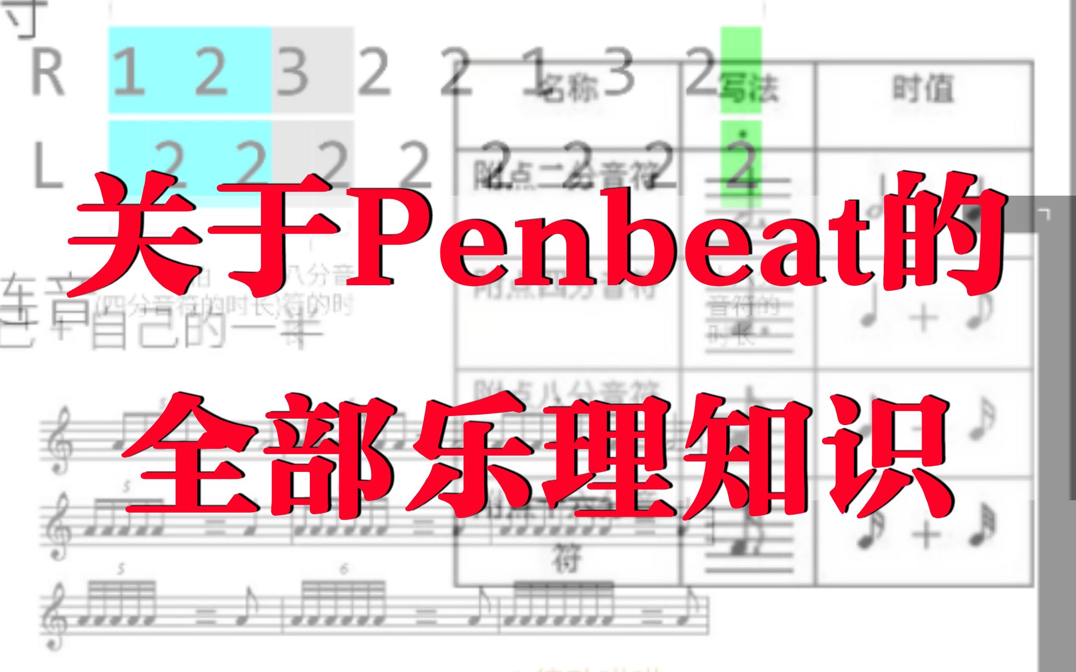 【Penbeat 从入门到精通】#0 PB全部乐理知识 [Penbeat详细教学]