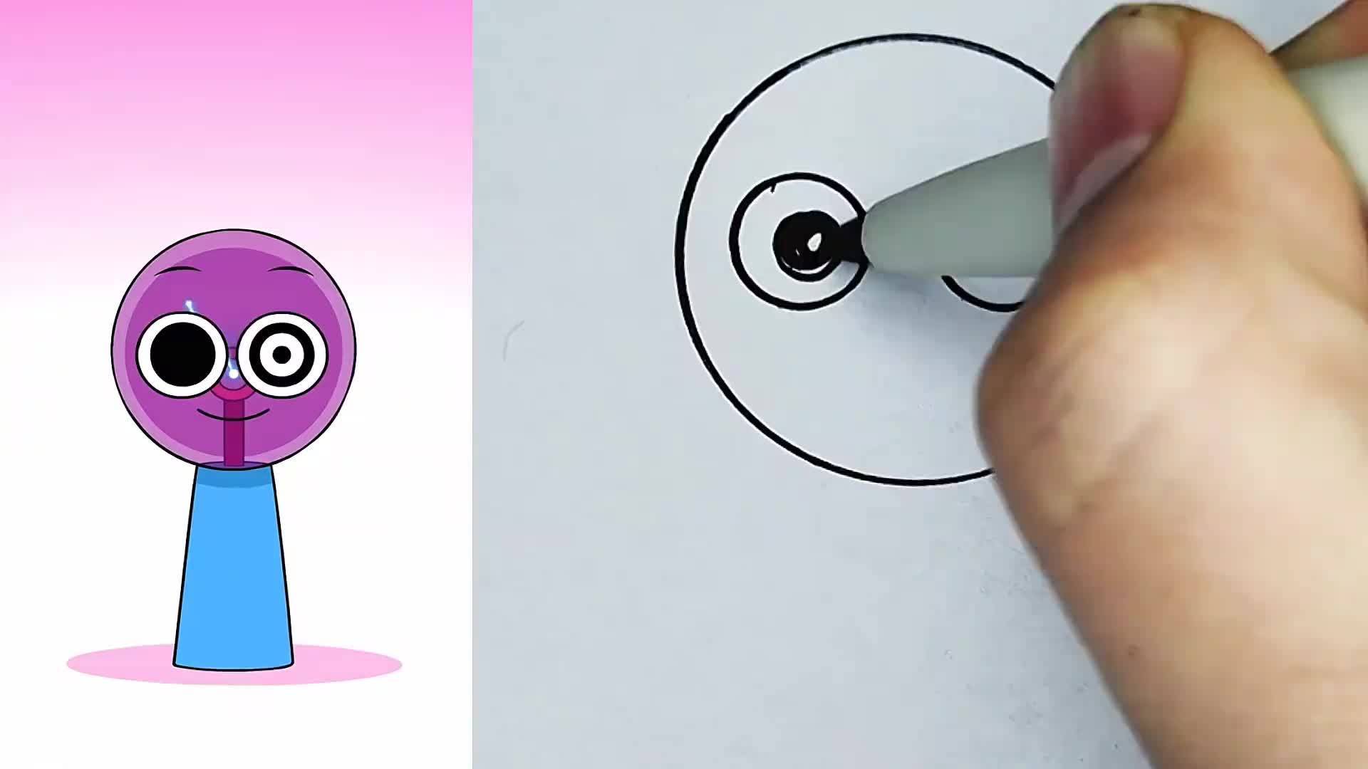 一学就会的简笔画 看动画学画画