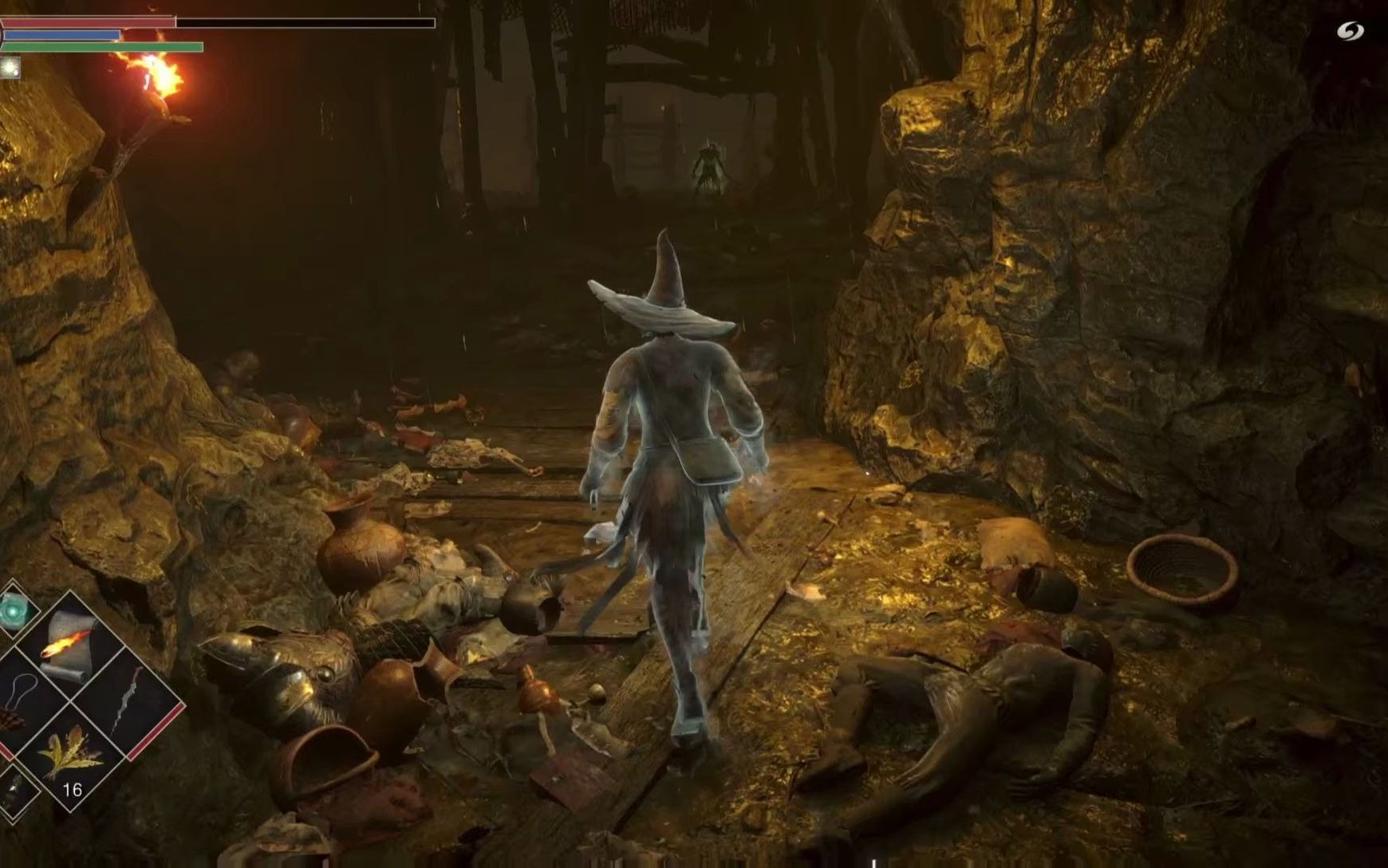 【恶魔之魂重制版】贯穿骑士套装攻略流程,26枚陶瓷硬币全收集