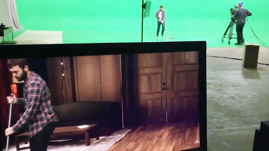 电影拍摄过程中的实时特效