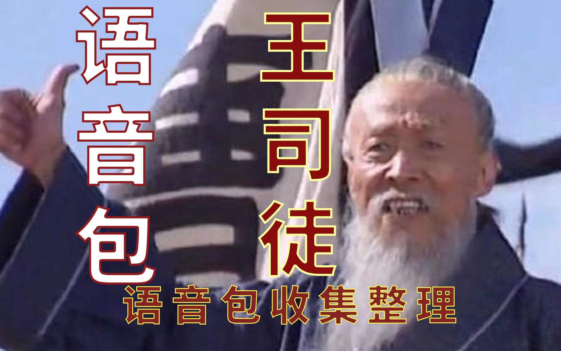 【素材想】我从未见过如此厚颜无耻之人,王司徒语音包【收录】