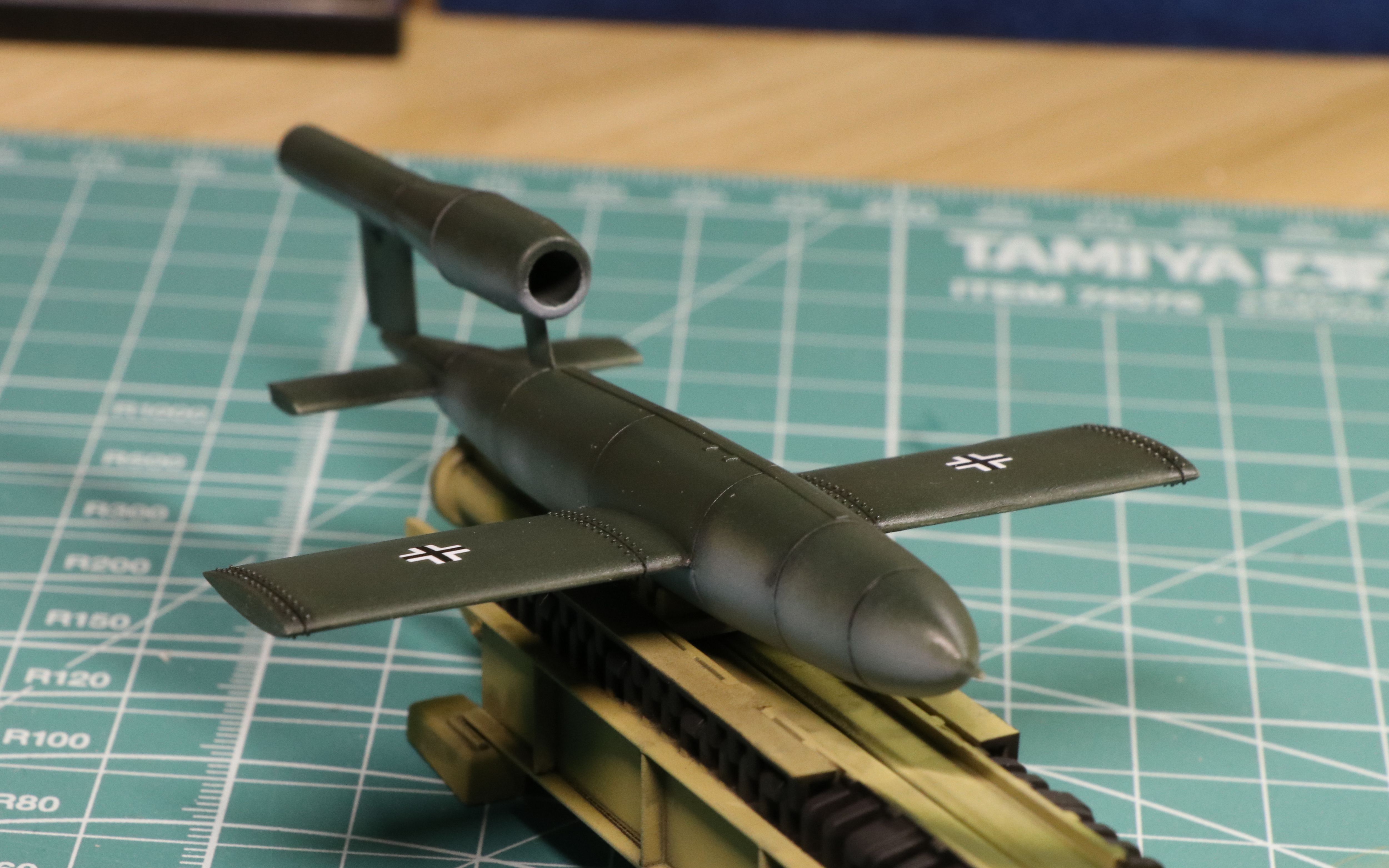 【1/72】二战德国V1巡航导弹模型制作