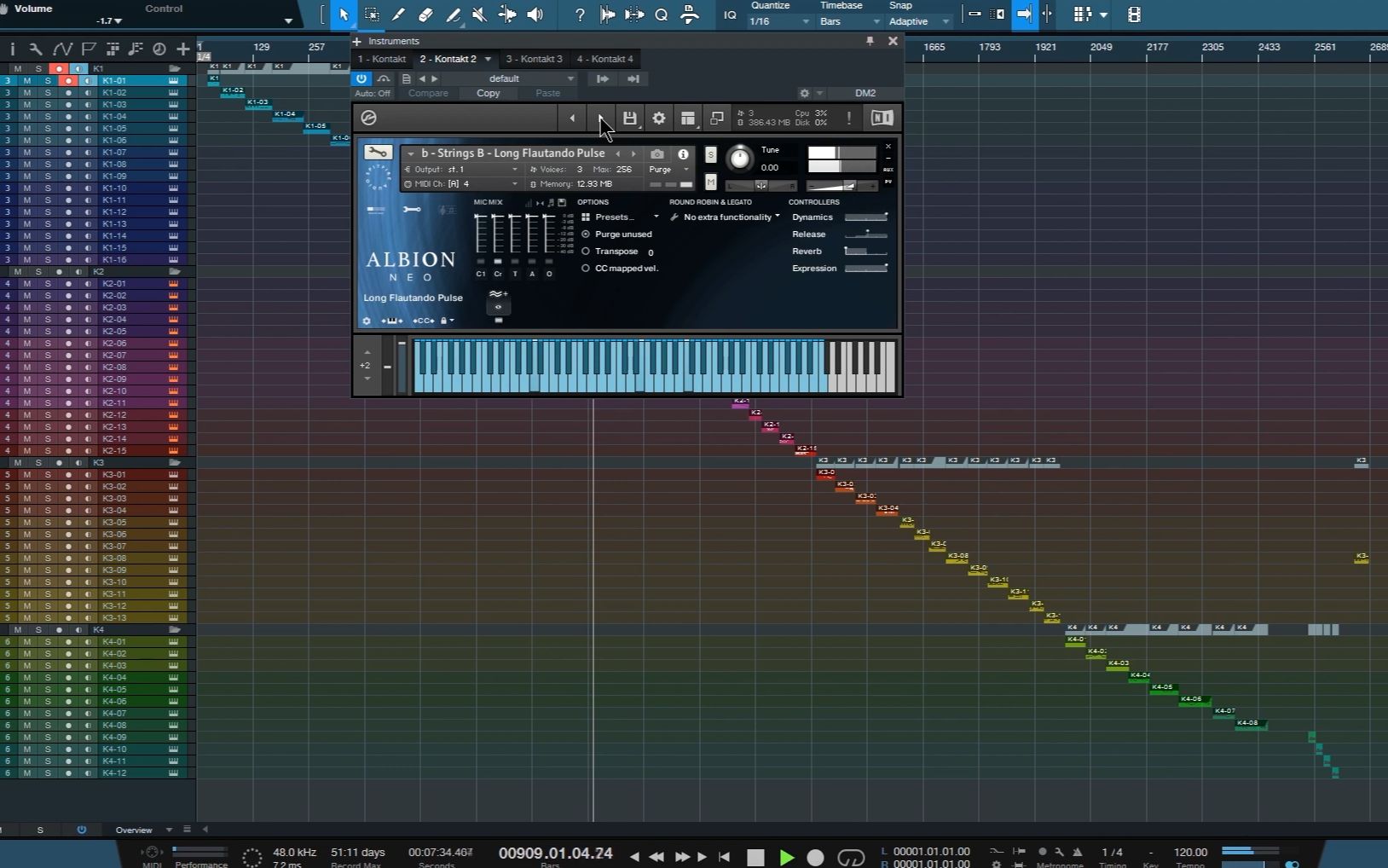 大型影视管弦乐 Albion NEO 音源音色试听演示 STUDIO ONE