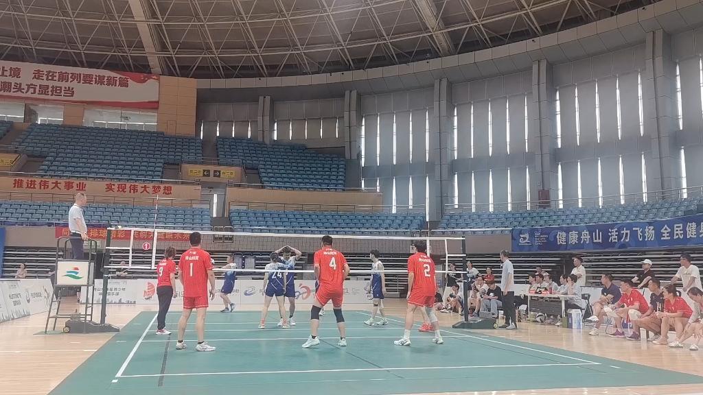 第三届职工气排球比赛8强战 集锦2