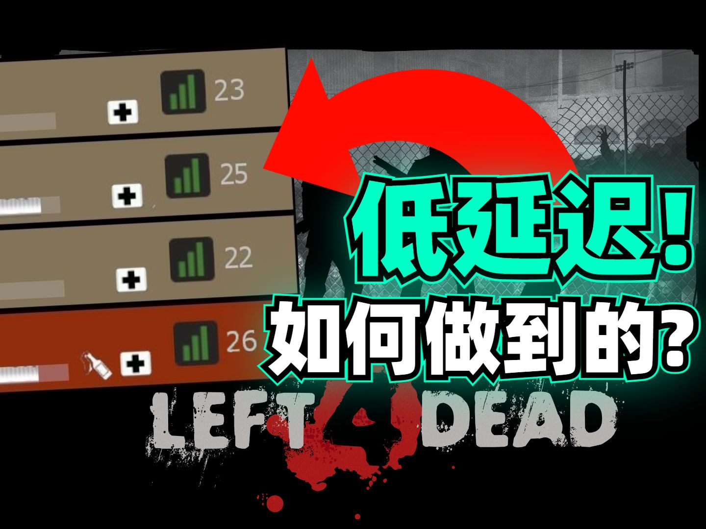 【求生之路2】2024最新开服教程!低延迟联机方案,无需一行代码完成...