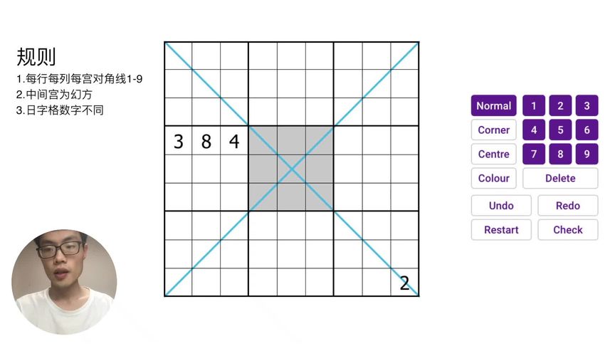 只有四个数字的数独怎么做?