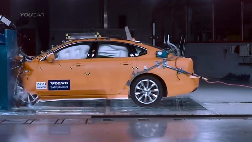 欧版 沃尔沃S90碰撞测试