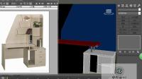 泰安艺都房校长3Dmax-电脑桌制作