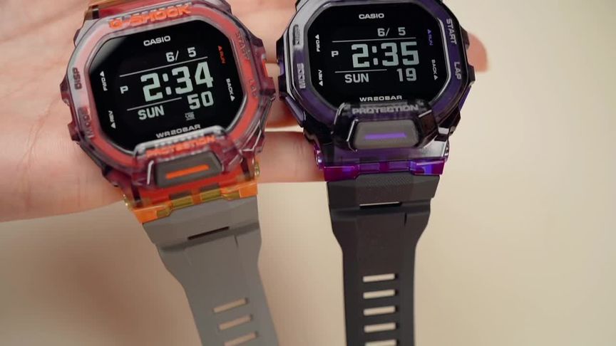 超火的GBD-200SM系列,蓝牙来电提醒运动计步齐全#卡西欧手表