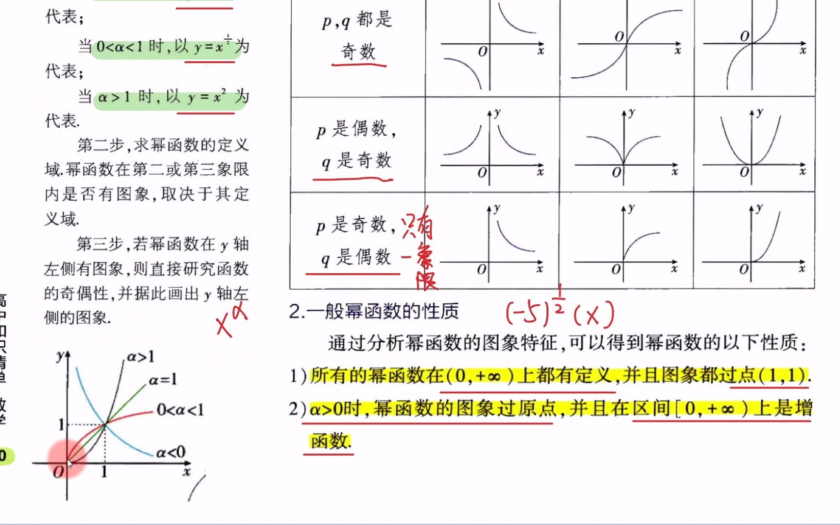 【2023数学必刷题】P19上---幂函数(概念课)(很重要,老教材没讲)